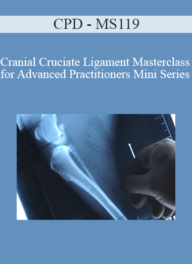CPD - MS119 – Cranial Cruciate Ligament Masterclass for Advanced ...